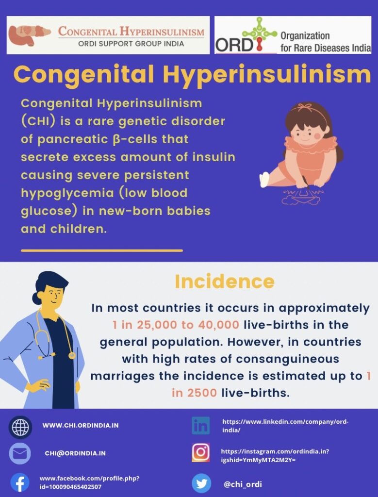 Congenital Hyperinsulinism Incidence – ORD India